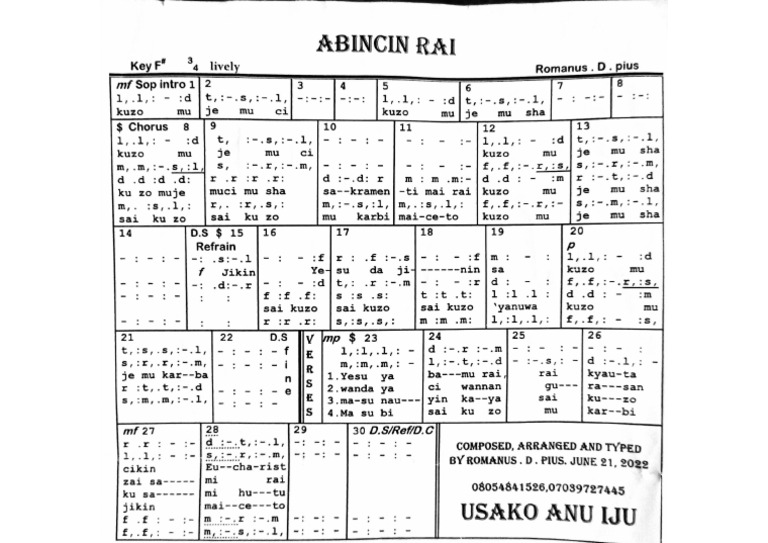 Abinci Rai | PDF