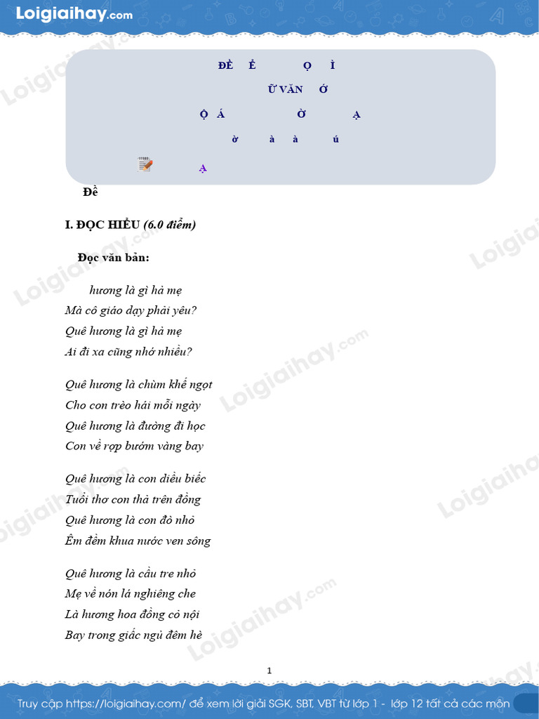 Đề Ôn Kt 15p Lần 1 Ngữ Văn 8 Chân trời sáng tạo | PDF