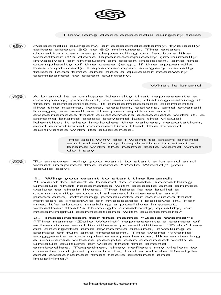 Appendix Surgery Duration | PDF