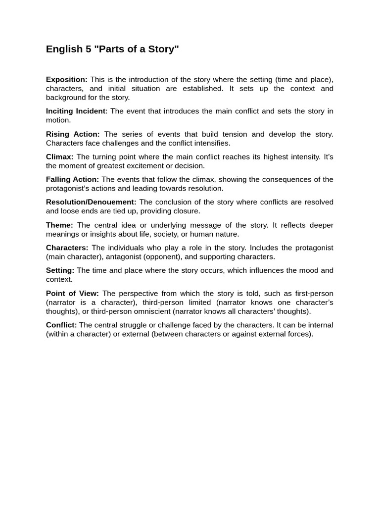 Understanding Story Structure and Change | PDF | Combustion | Narration