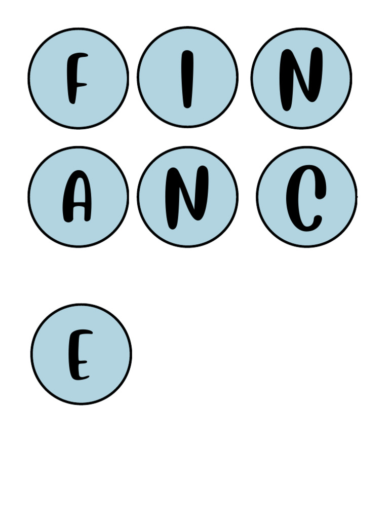 Alphabet Letters A-Z Circle Flashcards in Colorful Bold Style | PDF