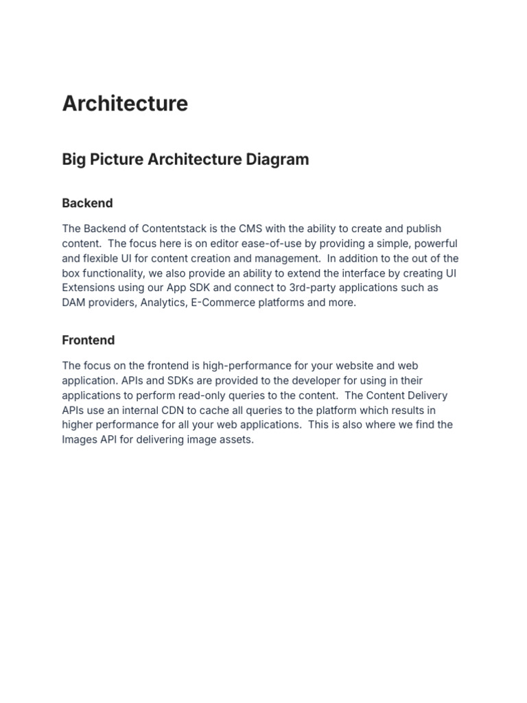 Big Picture Architecture Lesson 3 | PDF