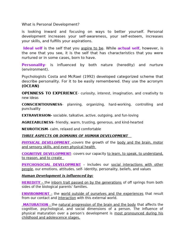 Lesson 1 To 4 PERDEV | PDF | Adolescence | Emotions