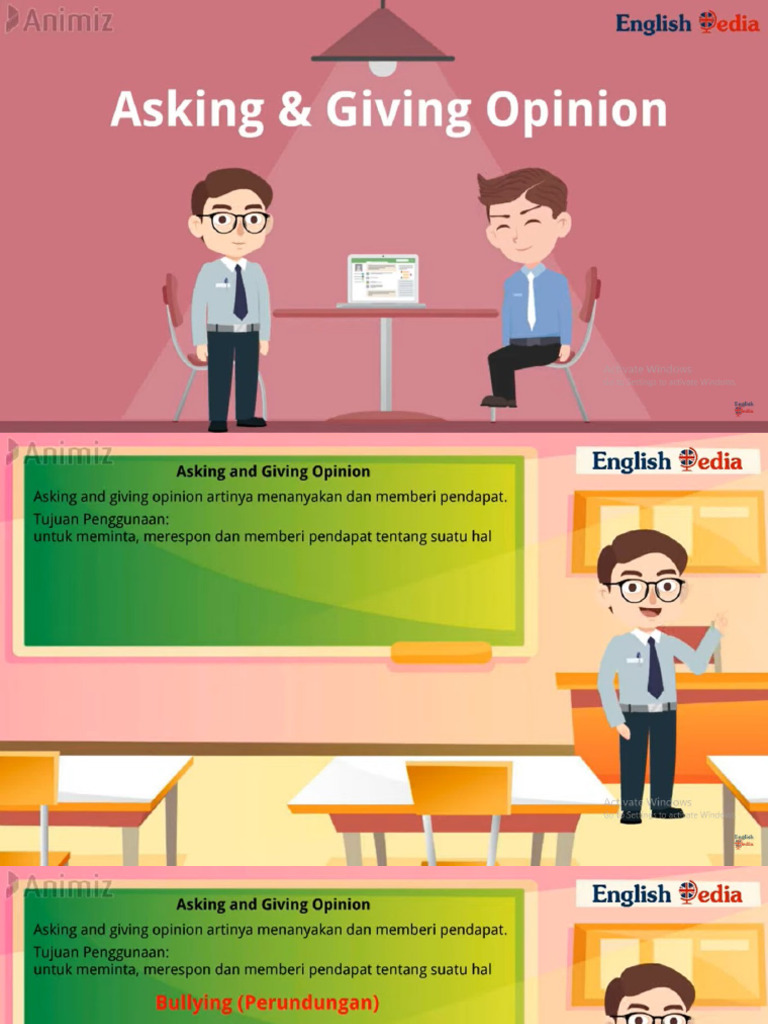 Asking and Giving Opinion | PDF