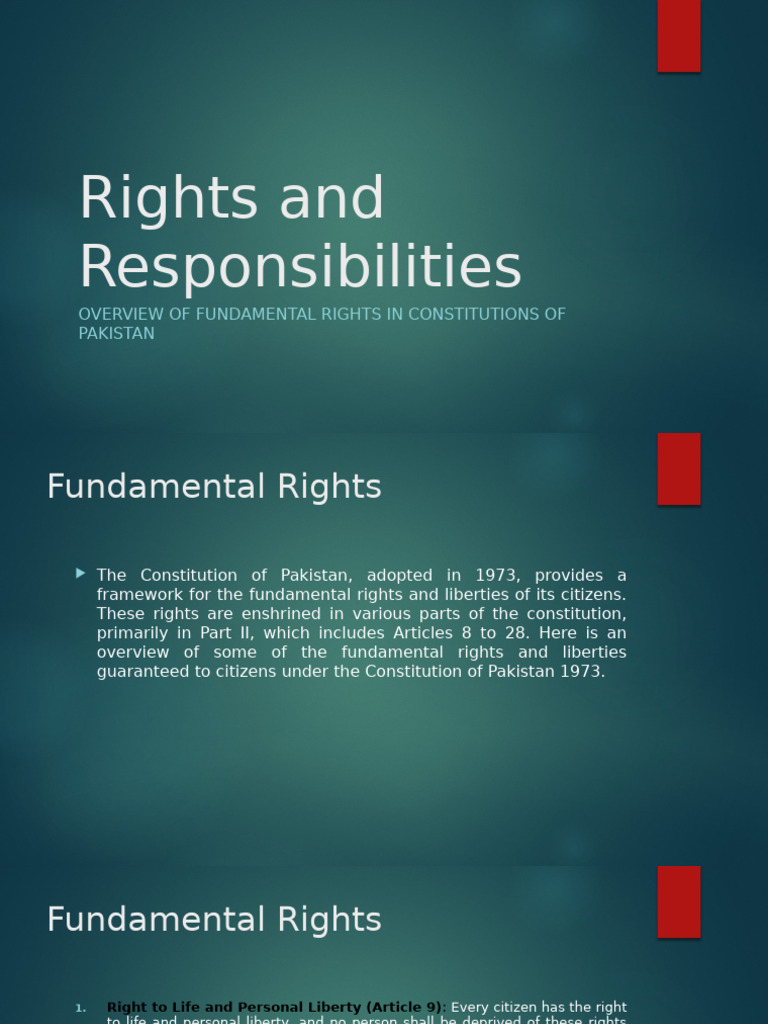 9 &10. Rights and Responsibilities in 1973 Constitution | PDF | Justice ...