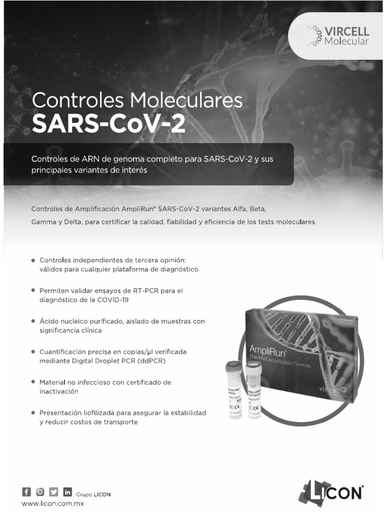 Controles SARS CoV 2 | PDF