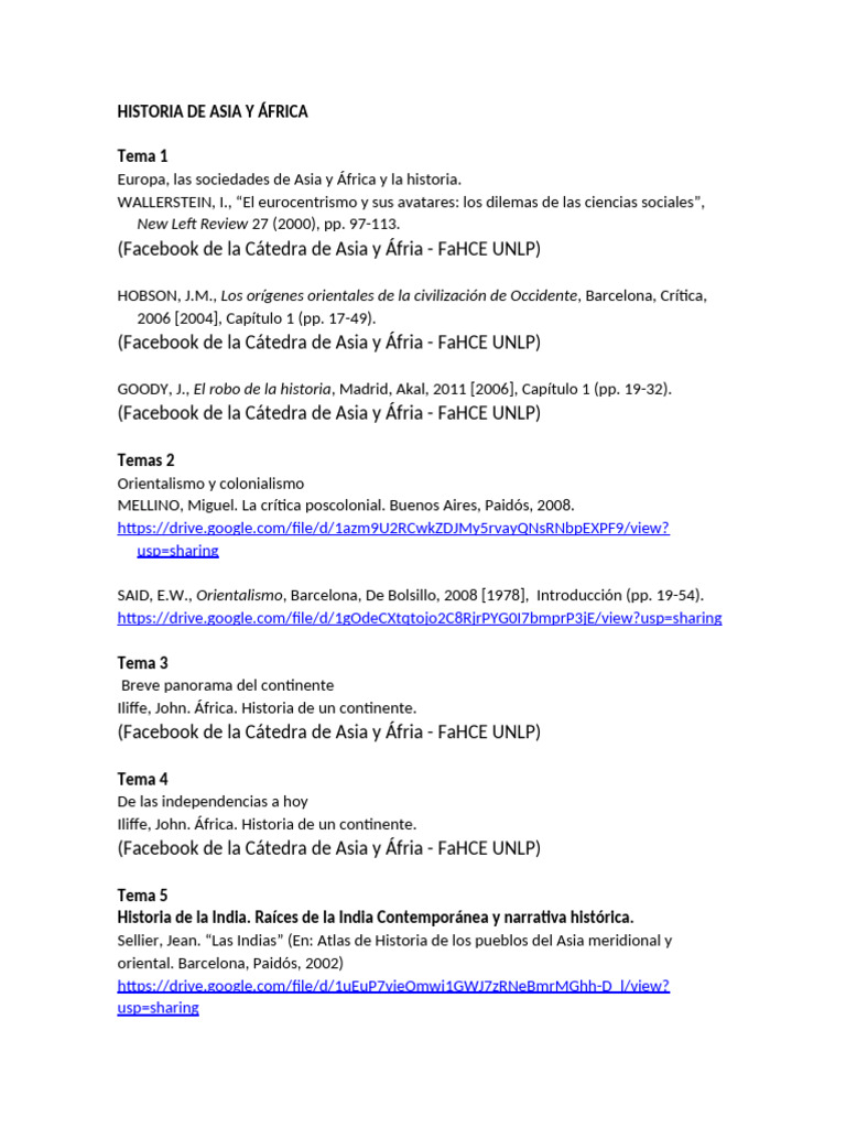 Guia Final 2020 | PDF | Asia | Antropología cultural