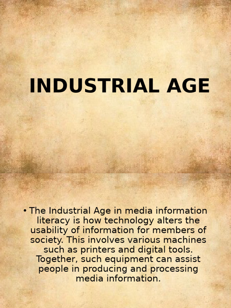 Industrial Age-wps Office | PDF | Printing Press | Telephone