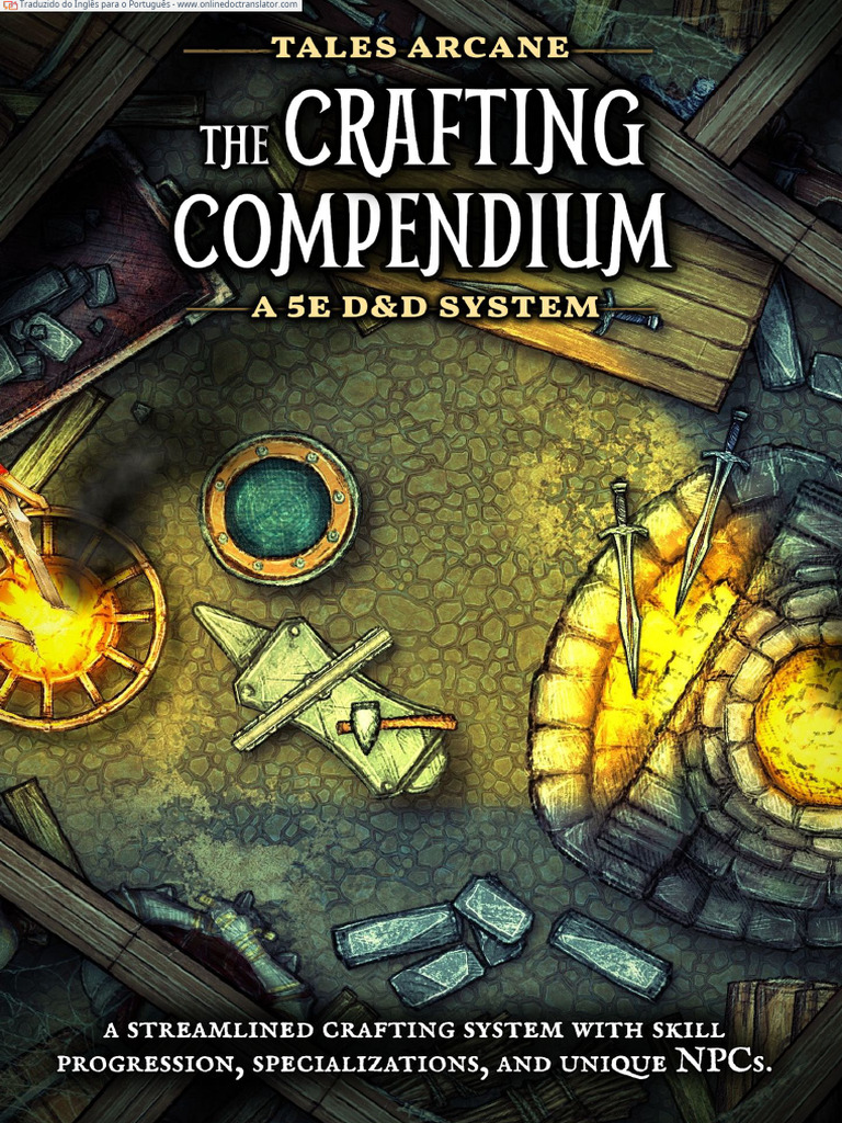 Tales Arcane - The Crafting Compendium - En.pt | PDF | Dungeons & Dragons (jogo) | Tempo