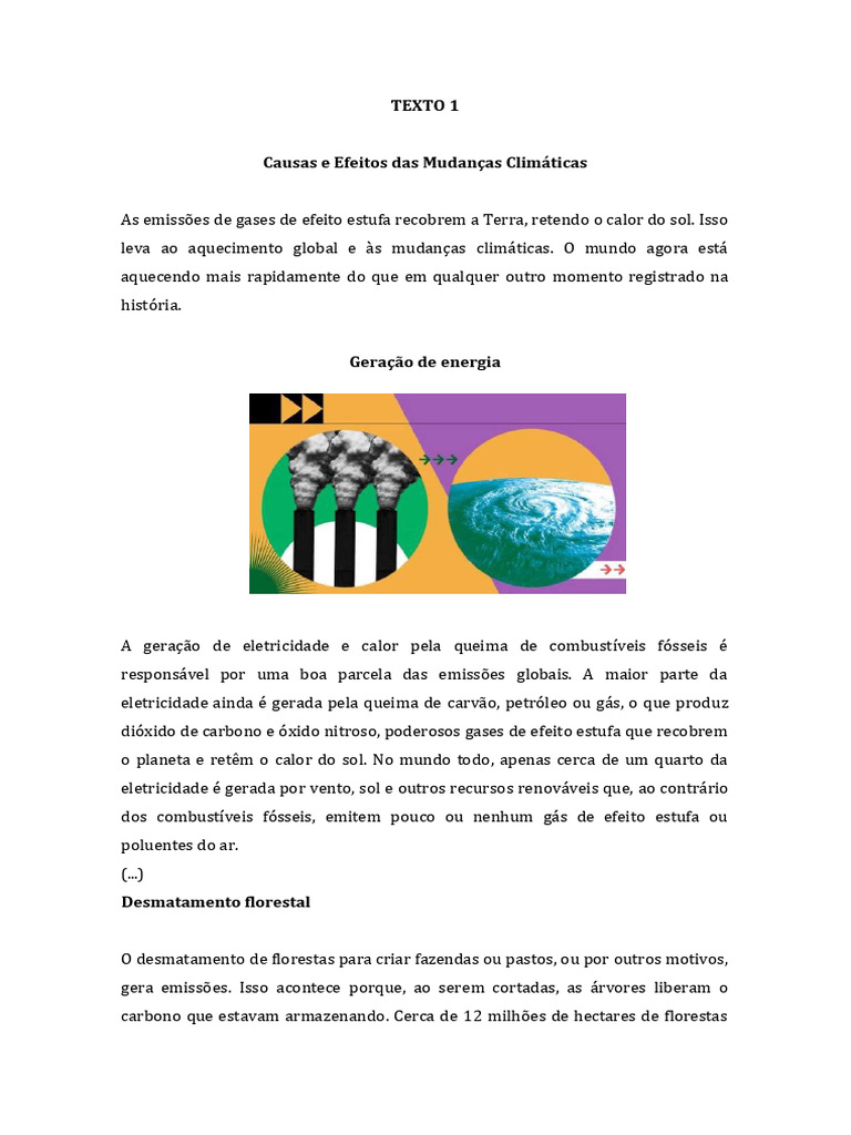 Atividade Complementar 6 Ano 4 Unidade Compressed | PDF | Gás de efeito estufa | Efeito estufa