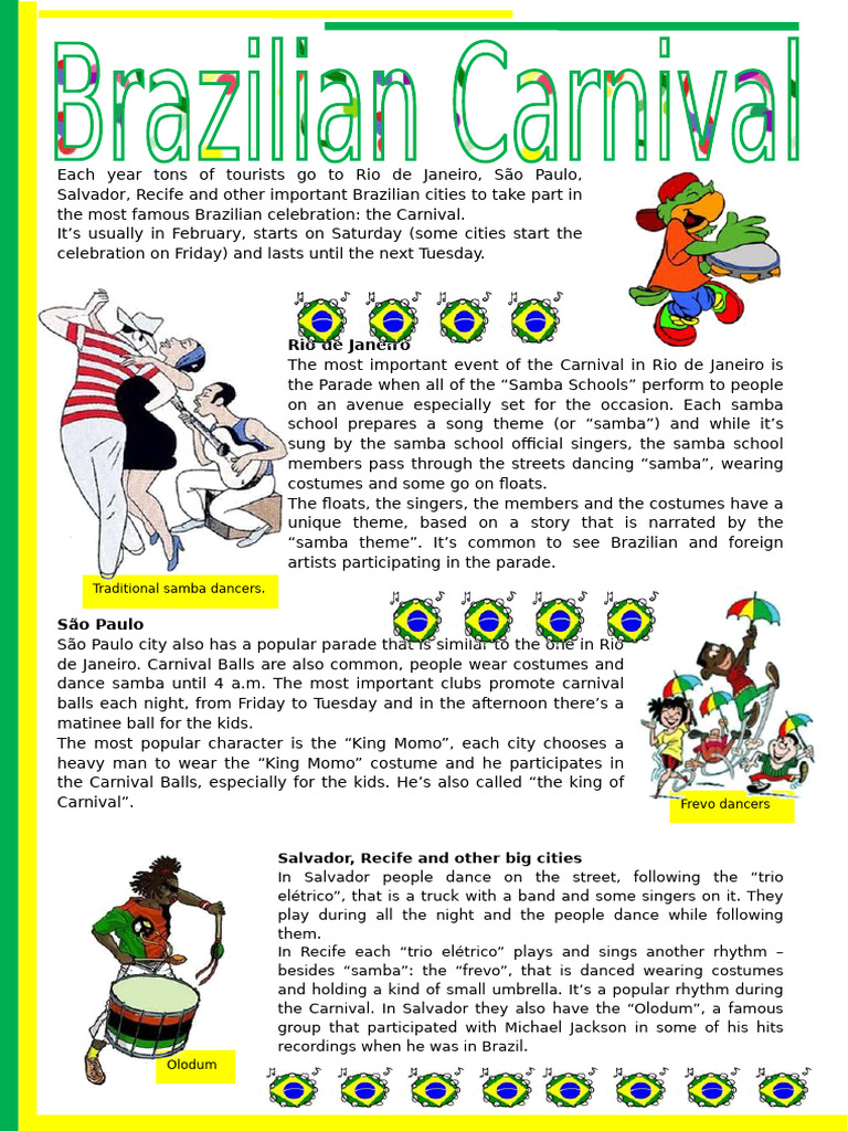 Carnival Highlights in Recife | PDF | Carnival | Parade