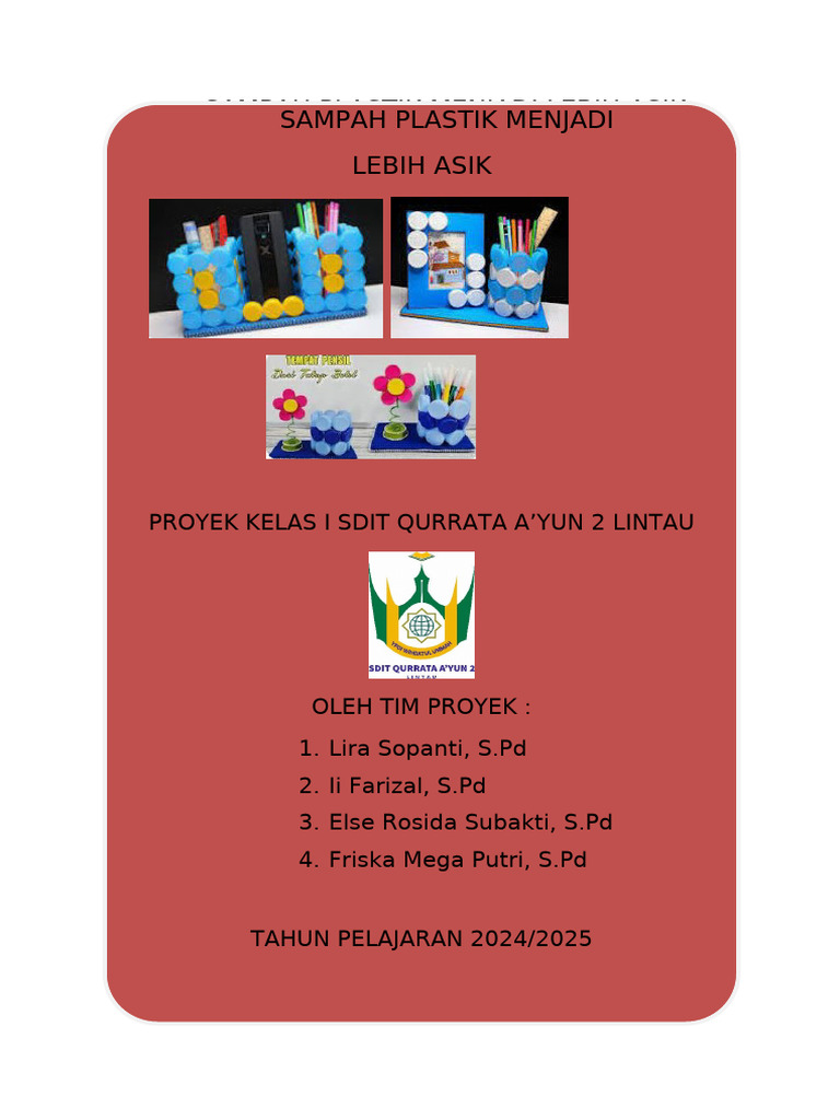 Modul Projek Kelas 2 TH 2022-1 | PDF