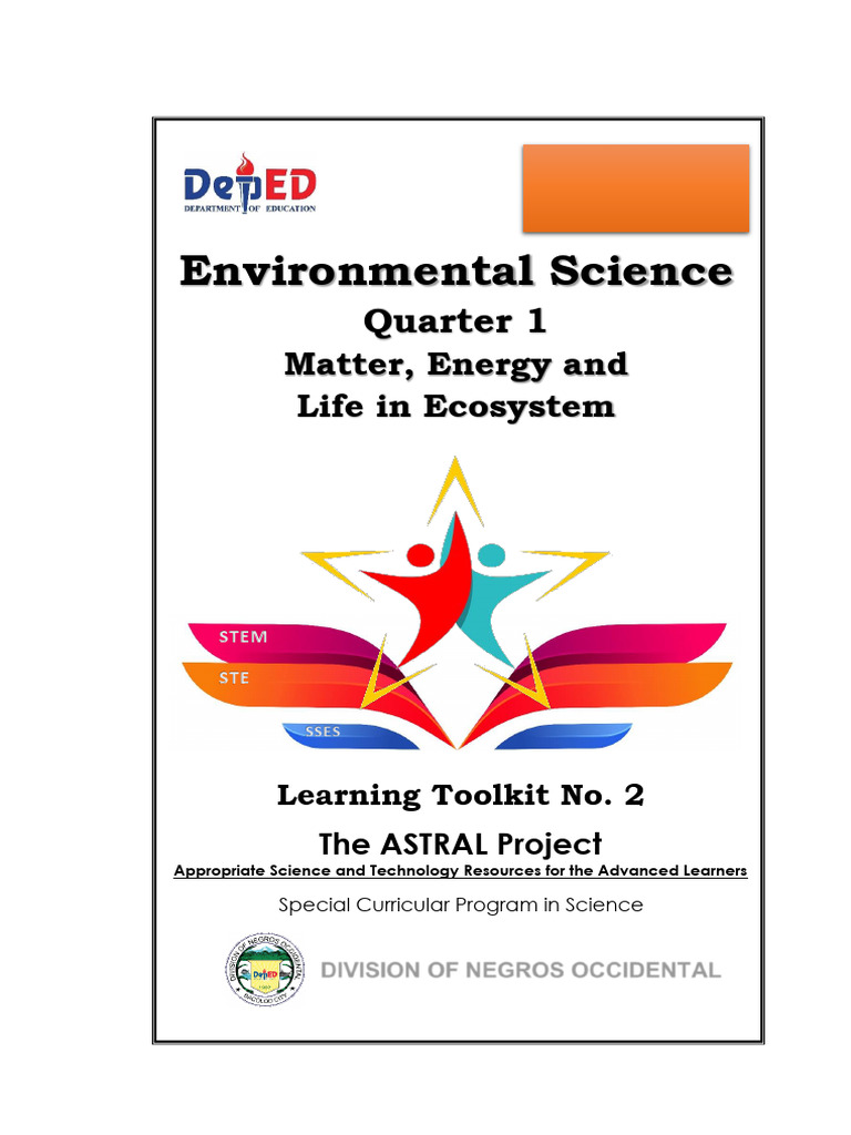 Envisci Quarter 1 Week 2 | PDF | Food Web | Photosynthesis
