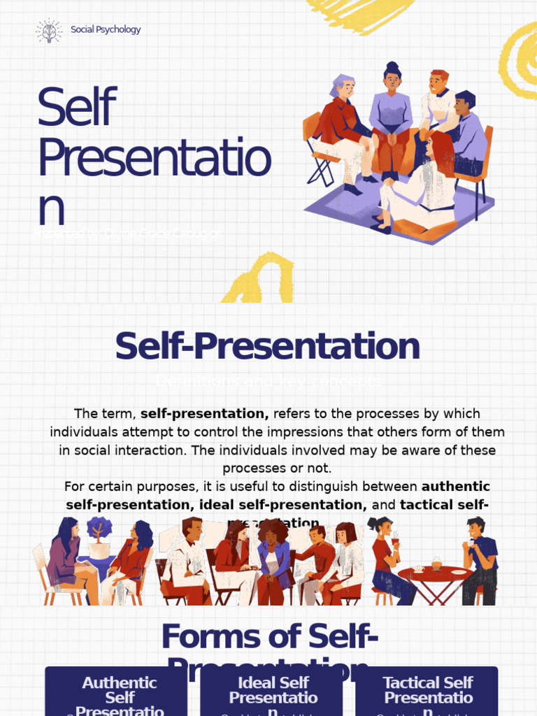 SELF PRESENTATION SOCIAL PSYCHOLOGY - Cabug-Os, DG | PDF | Social Stigma | Nonverbal Communication