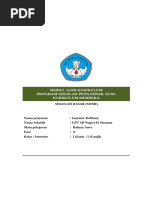 LKPD Menulis Menebalkan Huruf Kelas 1 Bahasa Indonesia | PDF