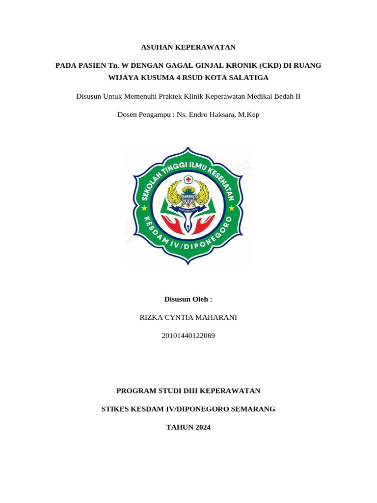 ASKEP CKD Revisi | PDF