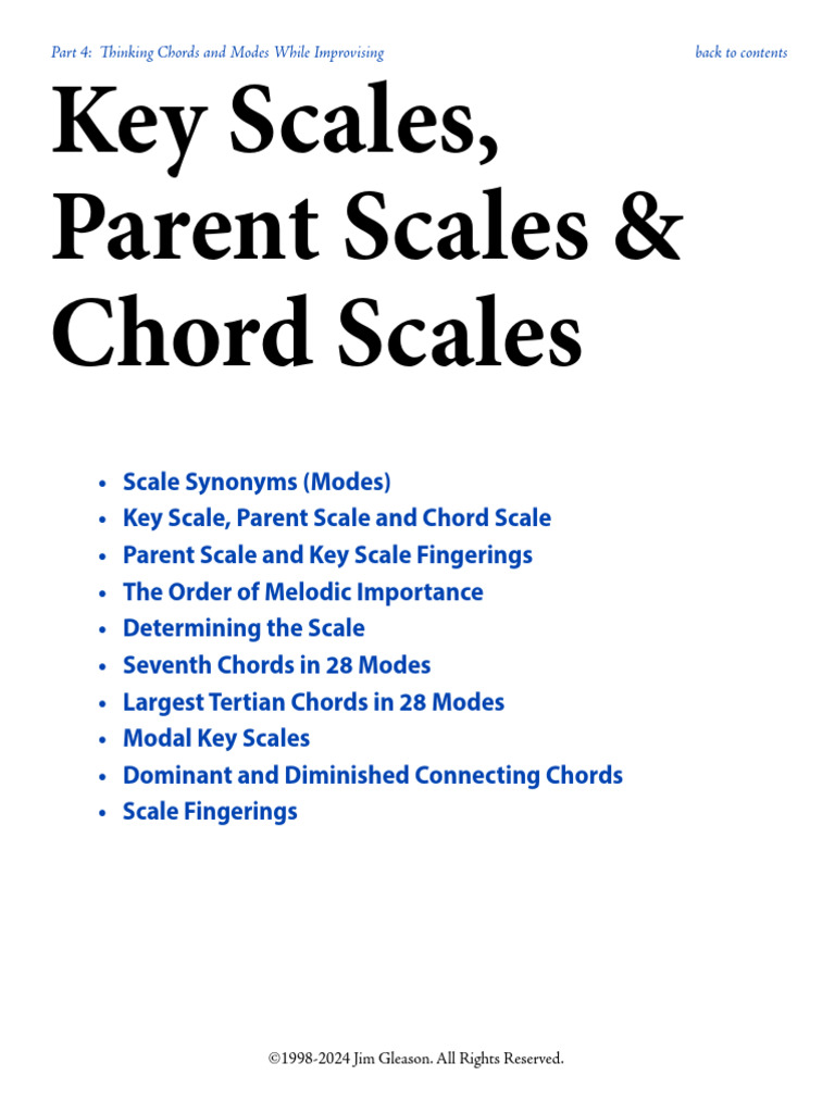 07-Key_Scales,_Parent_Scales___Chord_Scales | PDF | Mode (Music ...