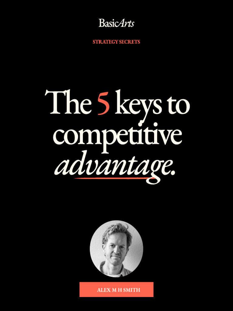 The 5 Keys To Competitive Advantage 1728303923 | PDF