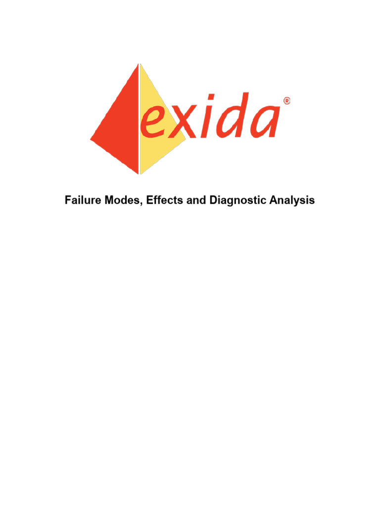 Exida - Failure Modes, Effects and Diagnostic Analysis | PDF | Systems Engineering | Safety