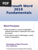 Word 2016 Full Note | PDF | Microsoft Office | Microsoft Word