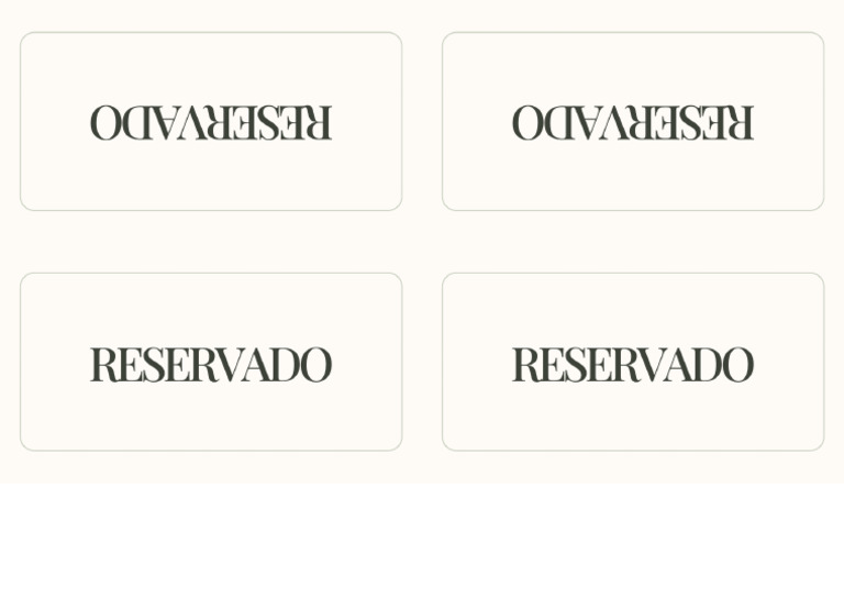 Reservado | PDF