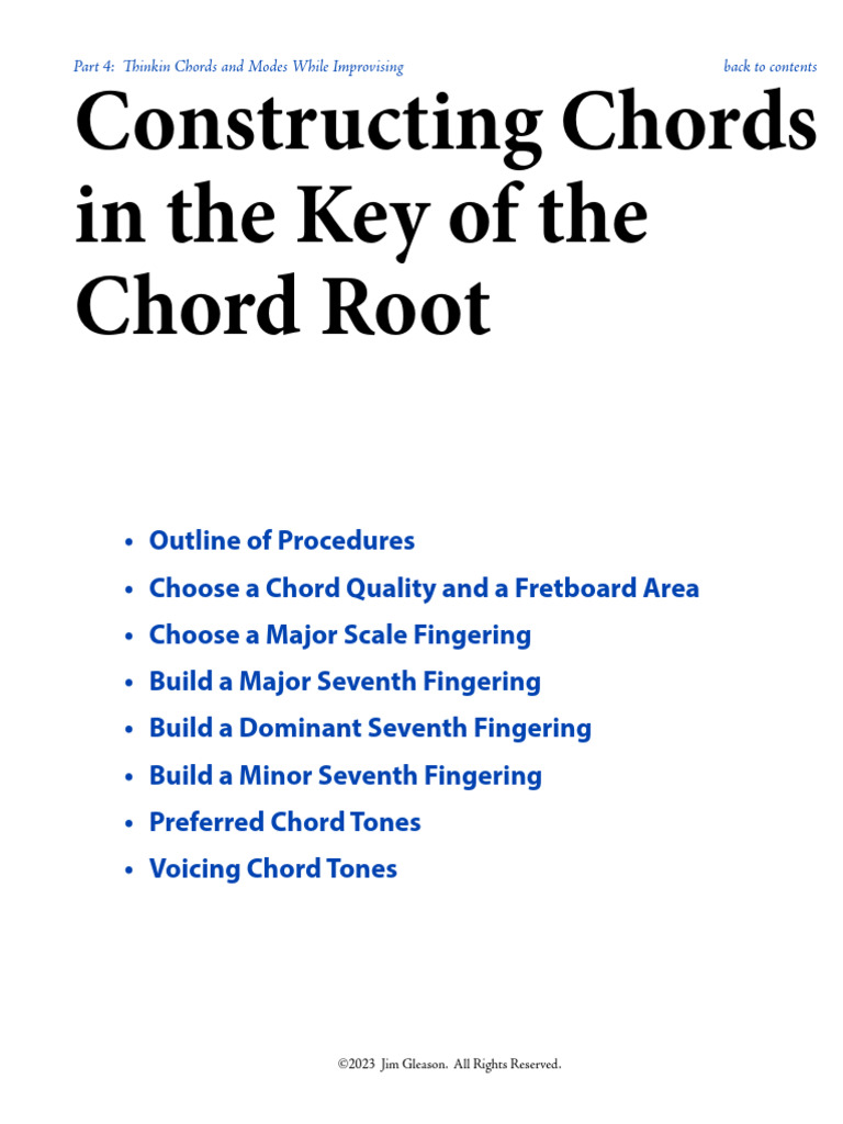Constructing Guitar Chords Explained | PDF | Chord (Music) | Scale (Music)