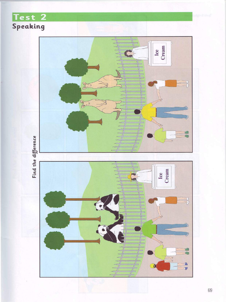 TEST 2 - FIND THE DIFFERENCE | PDF