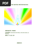 Guia Breve Reiki Unitario Tamy | PDF | Creencia religiosa y doctrina | Religión y creencia