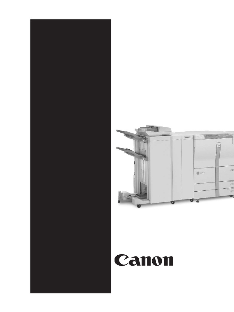 CANON ImageRUNNER IR8500Service Reference Manual | PDF | Direct Current ...
