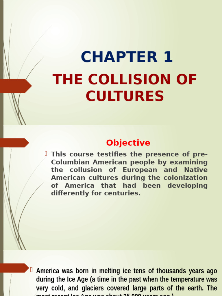 Chapter 1 The Collision of Cultures | PDF | Spanish Empire | Age Of ...