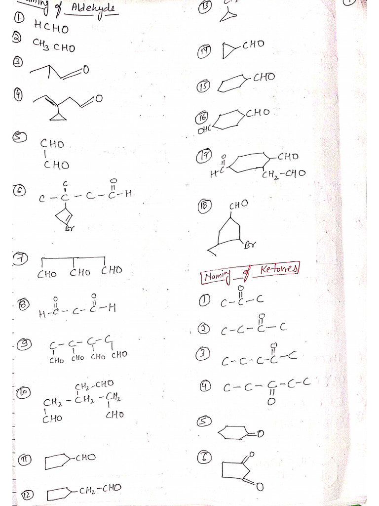 IUPAC Worksheet | PDF