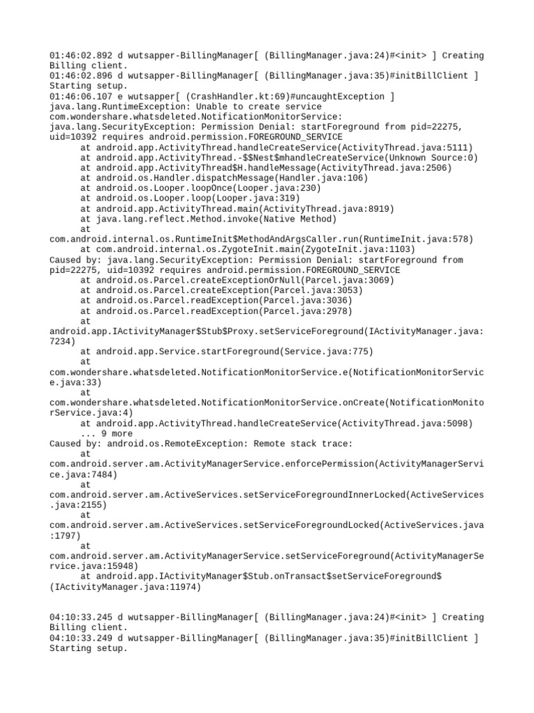 2024-10-25 | PDF | Android (Operating System) | Java (Programming Language)