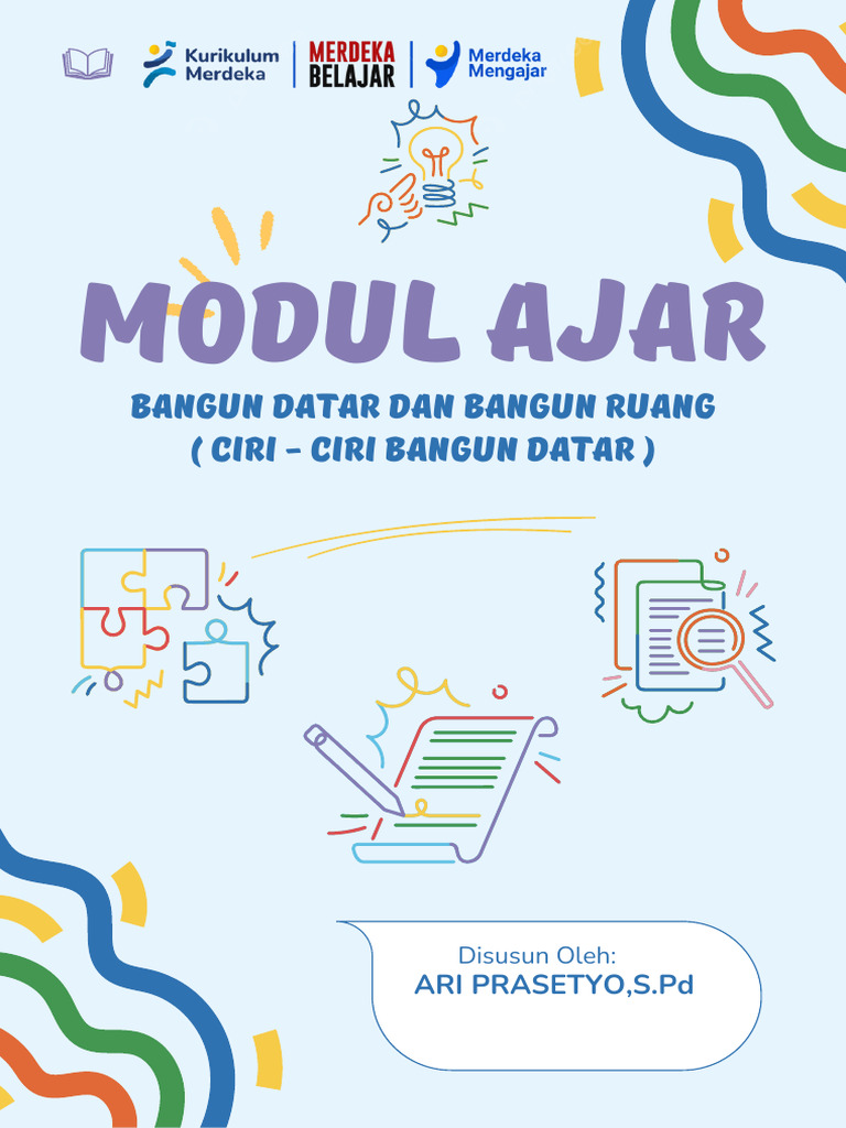 Modul Ajar Matematika Bangun Datar Kelas 2 Fix | PDF