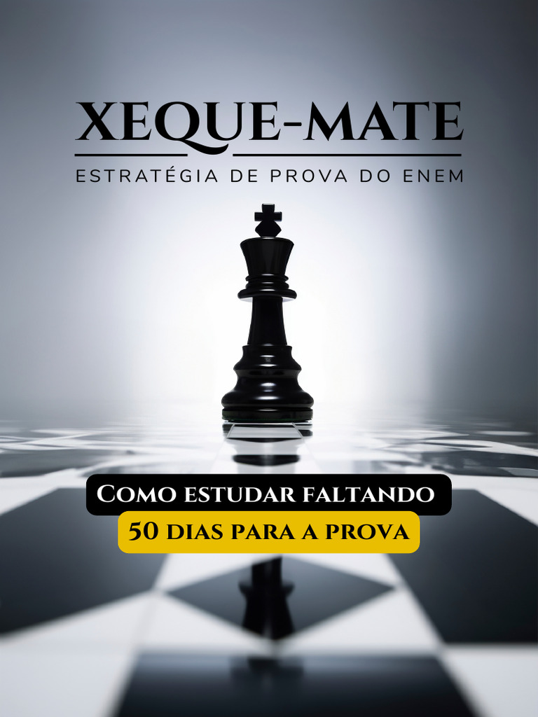 Material Xeque Mate Aula 1 - Peão - Como Estudar | PDF | Teoria | Pensamento