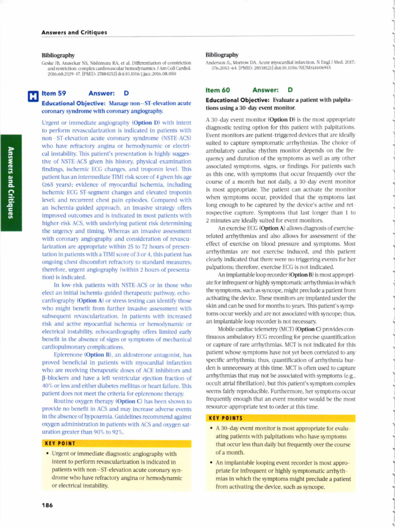 Mksap 19 Cardio_Parte15 | PDF | Myocardial Infarction | Heart