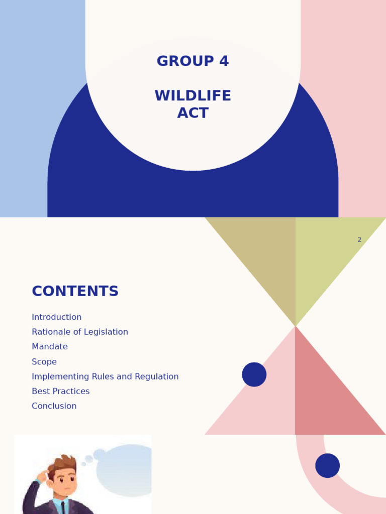 Wildlife Act: Conservation & Regulation | PDF | Conservation Biology ...