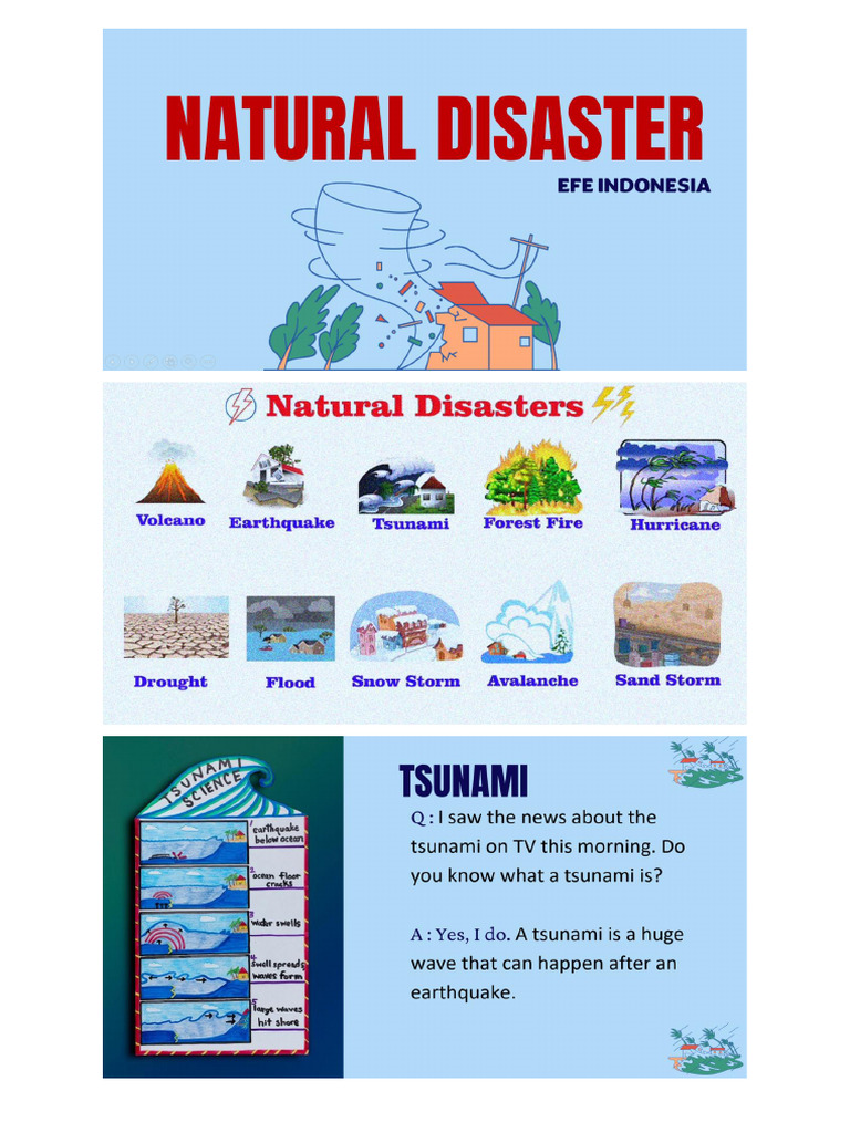 Sd-Kinds of Natural Disaster Conversation | PDF