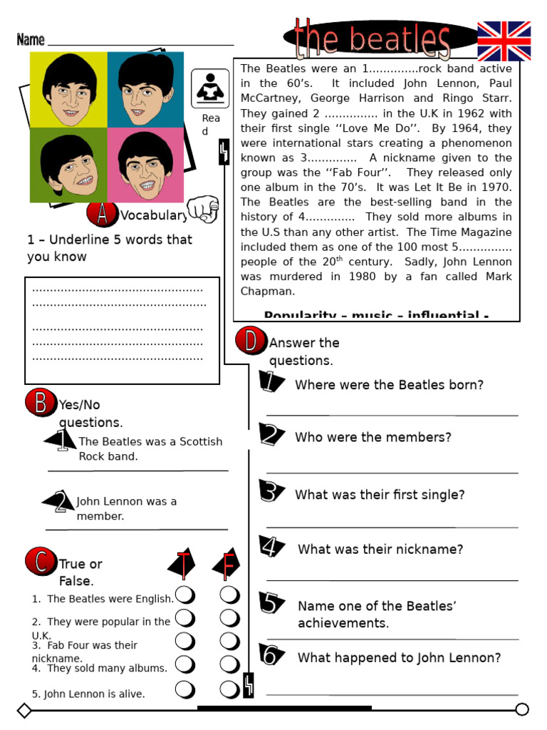 beatles beg test | PDF