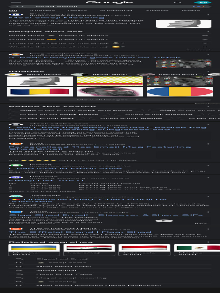 Chad Emoji - Google Search | PDF | Symbols | Computing