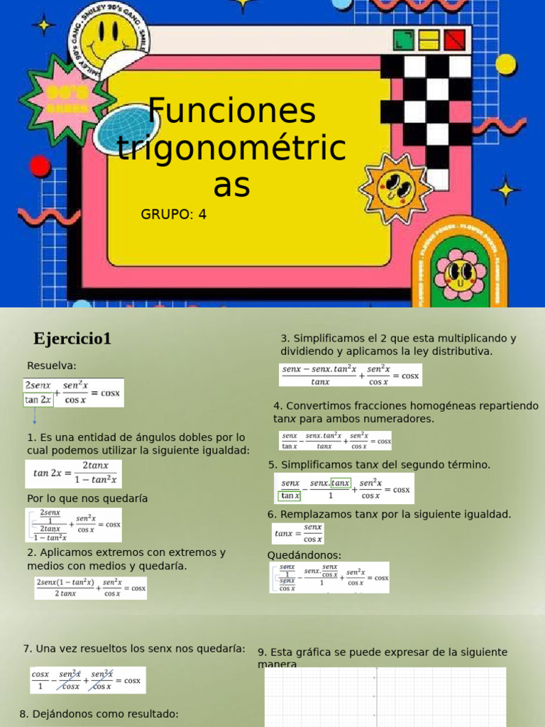 Funciones Trigonometricas | PDF | Funciones trigonométricas | Función (Matemáticas)