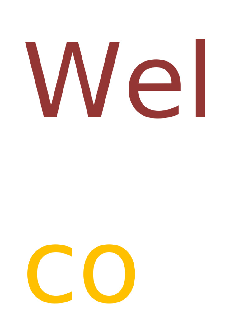 Welcome To Class 5 | PDF