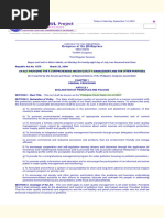 Ra 9275 - Philippine Clean Water Act | PDF | Water Pollution | Water ...