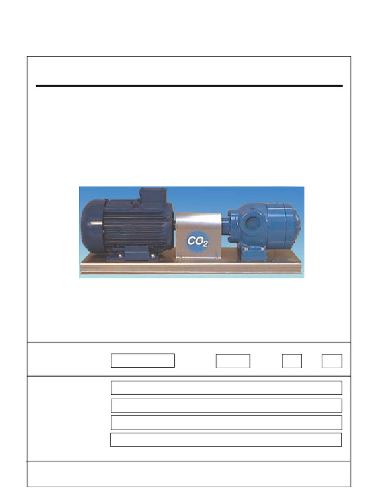 Bio-LPG Transfer Pump Installation Guide | PDF | Pump | Valve