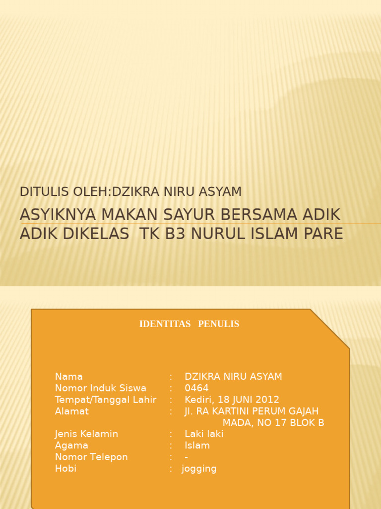 1.PPT DZIKRA 6b | PDF