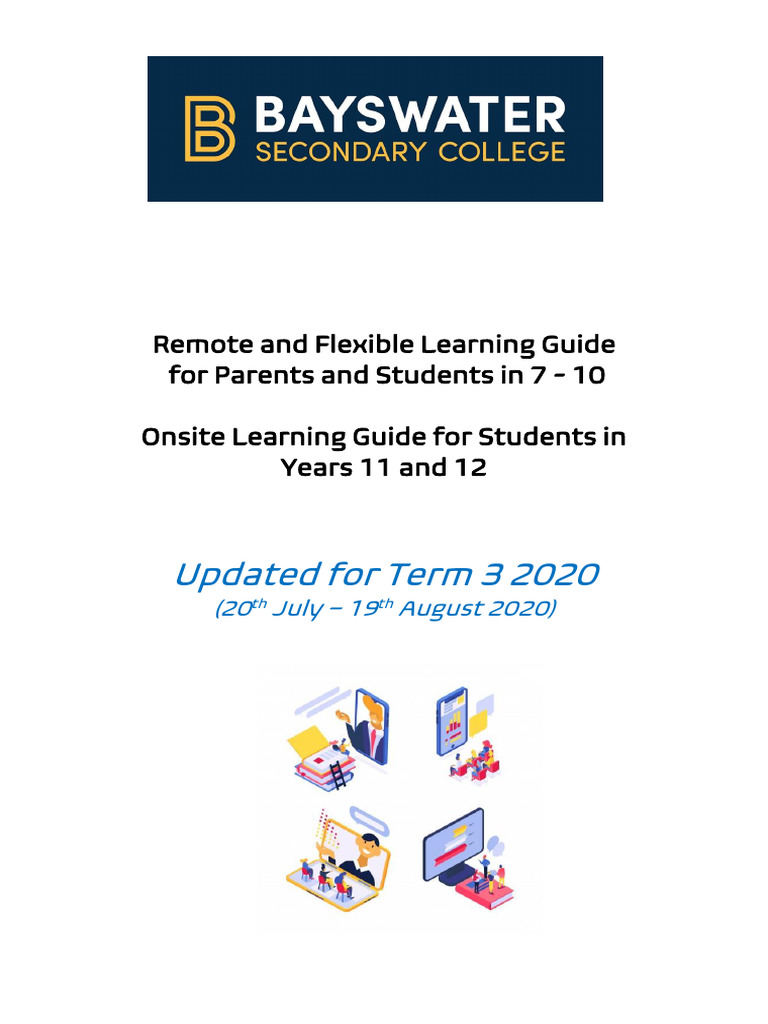 Flexible and Onsite Arrangements - Guide For Parents and Students Term ...