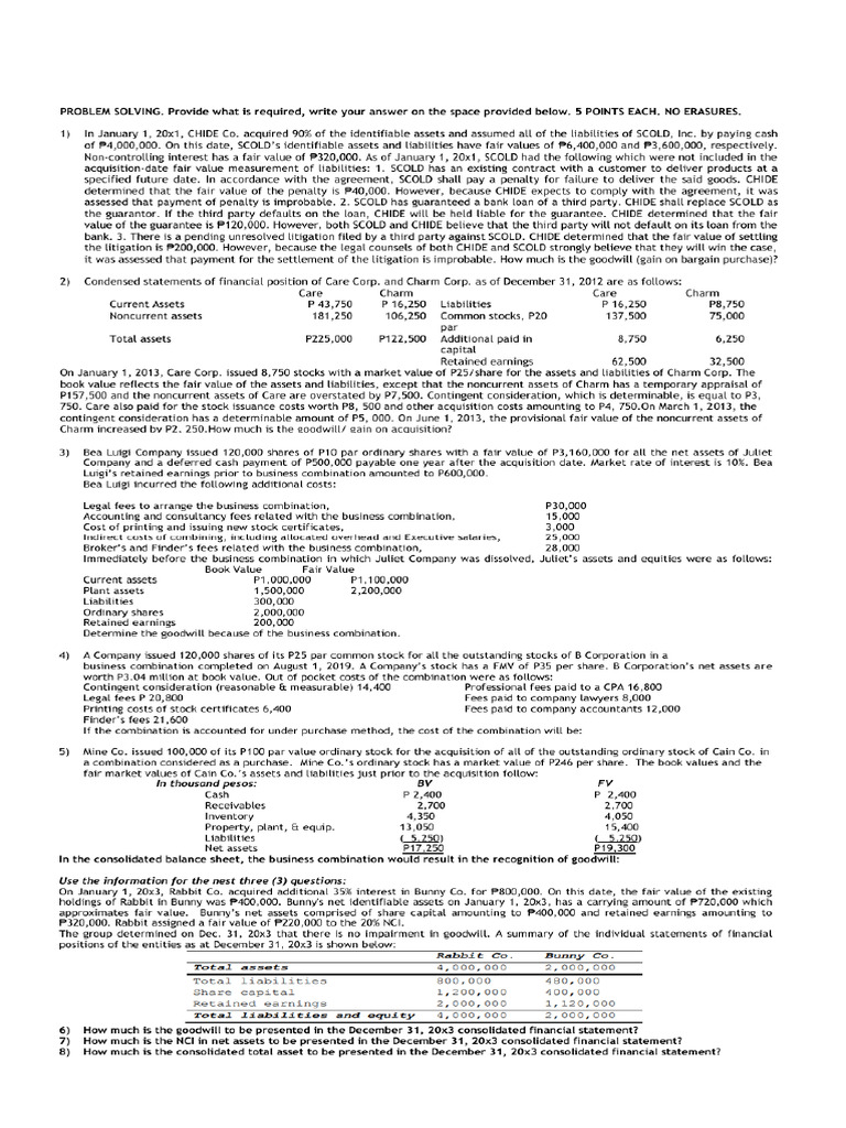 Problem Solving | PDF