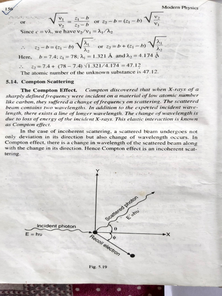 Compton Effect | PDF