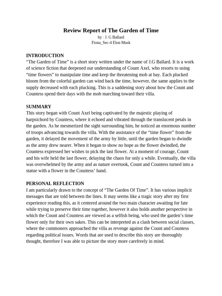 Fiona Writing A Review Report | PDF | Poetry | Classics