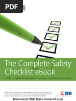 Take 5 Safety Inspection | PDF | Personal Protective Equipment | Safety