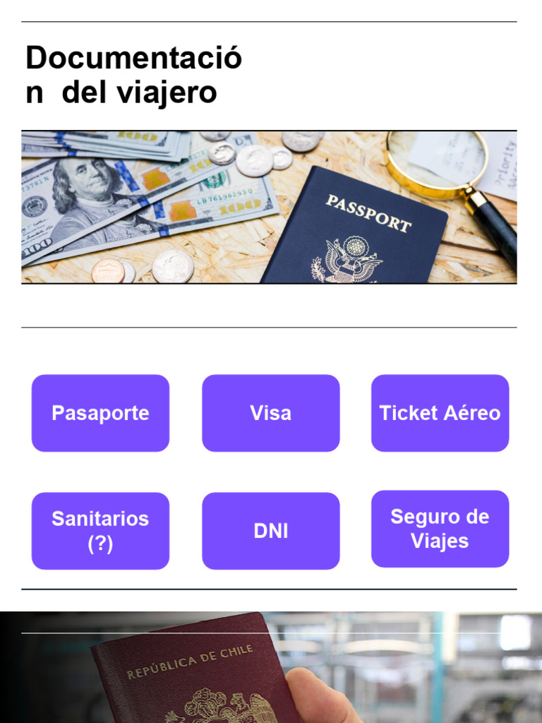 Guía Completa de Documentos de Viaje | PDF | Visa de viaje | Pasaporte